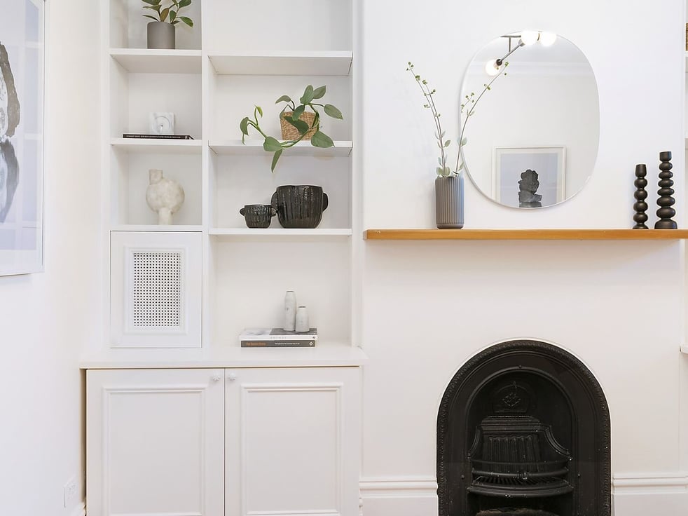 10 Tips to Help You Style Floating Shelves Like a Property Stylist